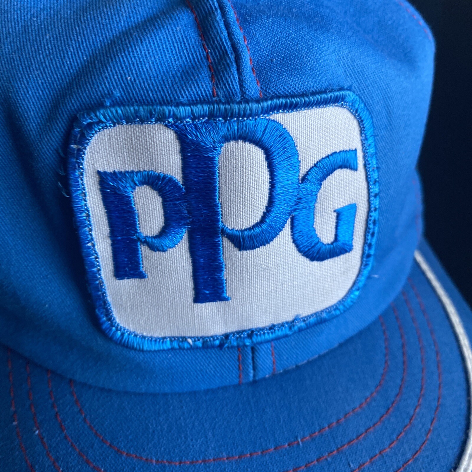 Vintage 1970,s PPG IndyCar Trucker Hat Swingster Snap… - Gem