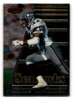 1996 Bowman's Best #128 Chris Warren Seattle Seahawks Football Cards ID ...