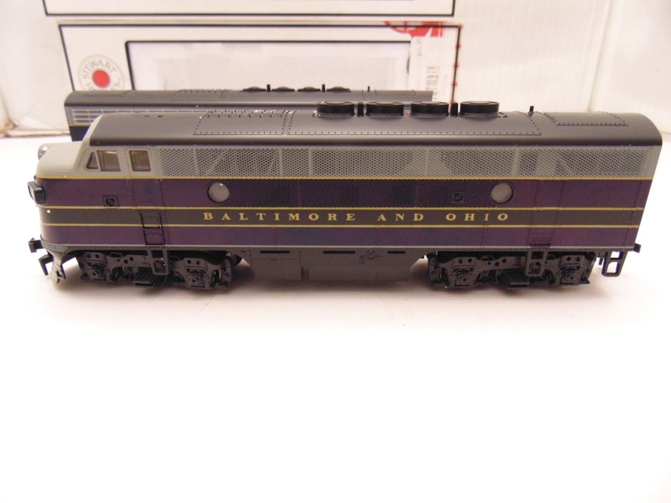 Stewart Hobbies HO Scale B&O Powered F3A Phase II & Powered F3B Phase ...