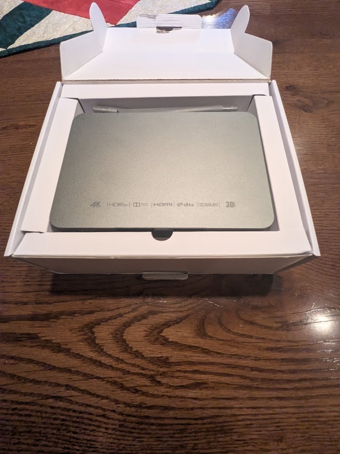 Z9X Media Player Grey includes: remote, SATA cable and wall cable. | eBay