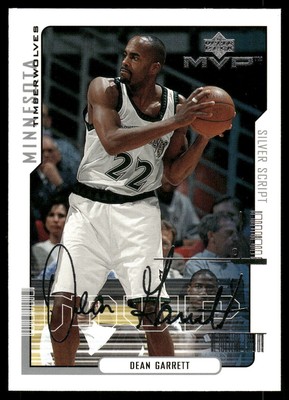 Dean Garrett 2000-01 Upper Deck MVP Silver Script Basketball Excellent ...