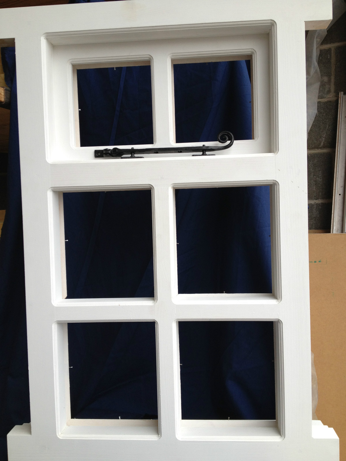 Beautiful timber Georgian casement window, top opener, wooden,made to ...