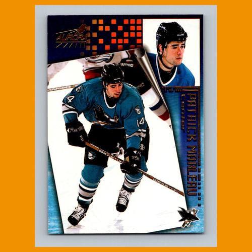 Patrick Marleau #168 1998 Pacific Aurora San Jose Sharks Hockey Card ...