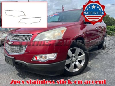 fit:2009-2012 Chevy Traverse Front Light Vent Bumper Cover Accent Trim ...