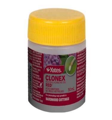 Yates CLONEX RED Root Hormone Gel 50ml Cutting Rooting Liquid HARDWOOD ...