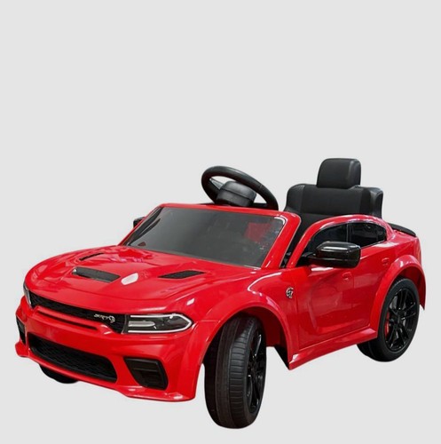 Best Ride on Cars Red Kids 12v Dodge Electric Charger SRT Hellcat Ride ...