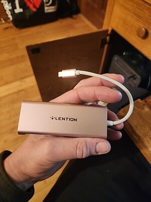 LENTION USB-A PD HDMI Model: C35 H Stable Driver Adapter Rose Gold | eBay