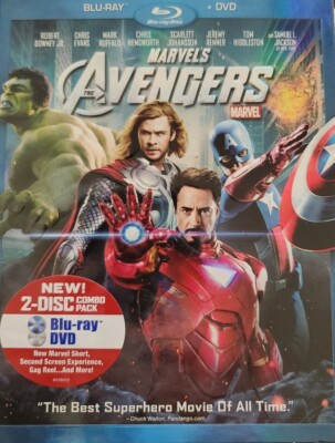 The Avengers (Blu-ray/DVD, 2012, 2-Disc Set) | eBay