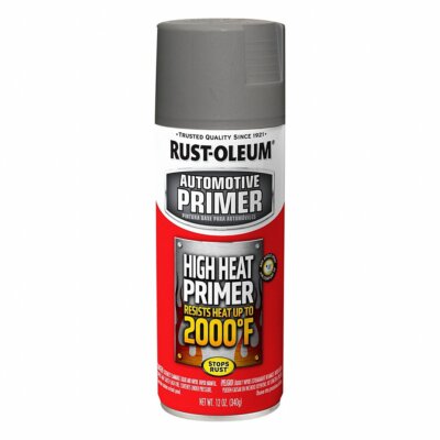 Rust-Oleum Automotive High Heat Primer Spray - Gray, 12 oz (249340 ...