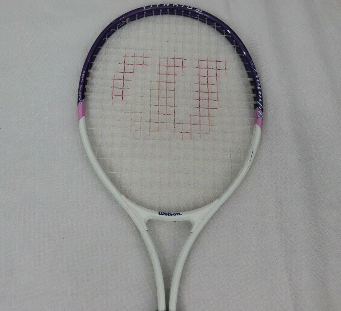 Wilson Titanium Triumph Soft Shock 3 Tennis Racket Racquet L3 4 3/8 ...