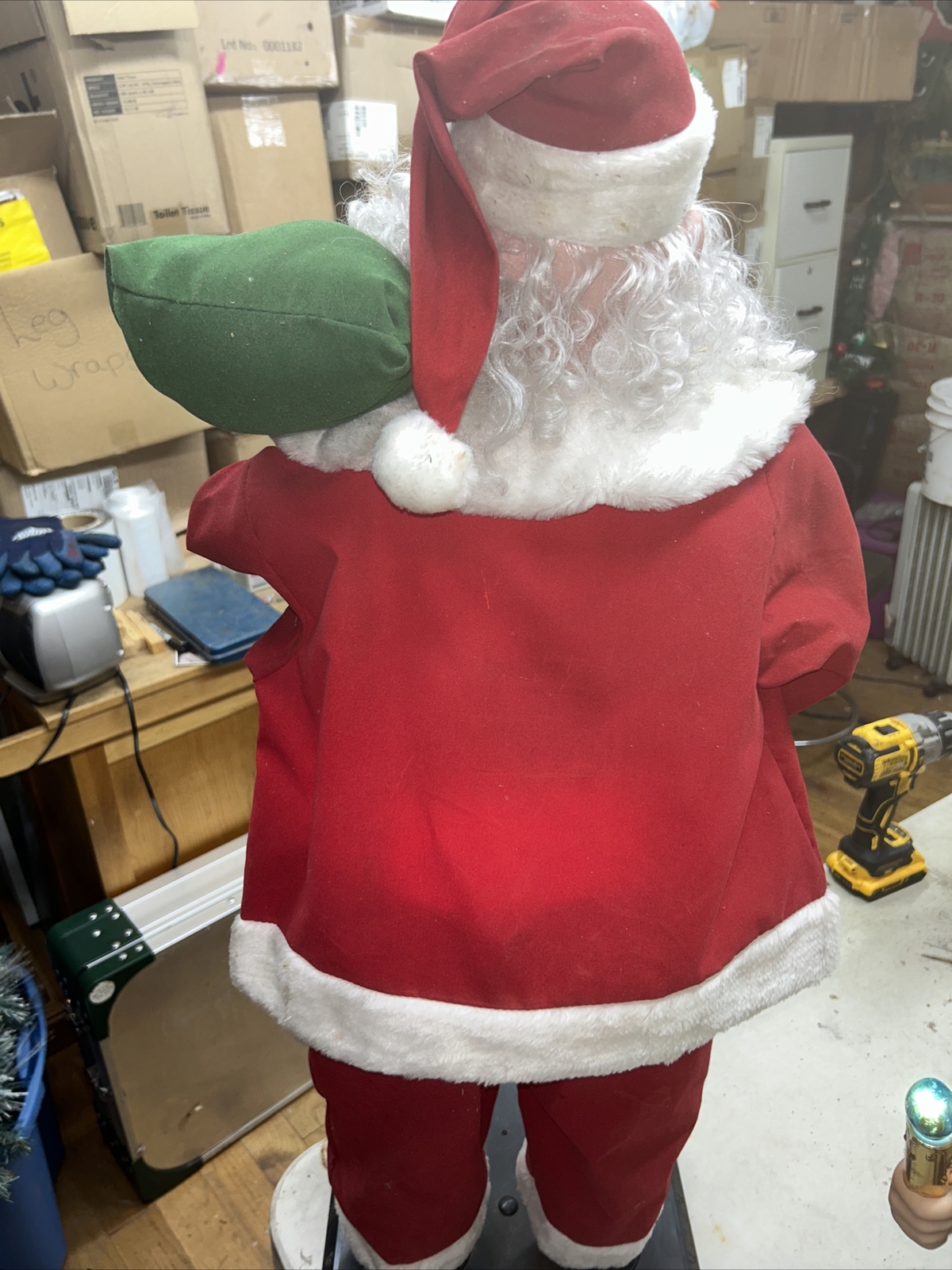 36” animated lighted Santa clause | eBay