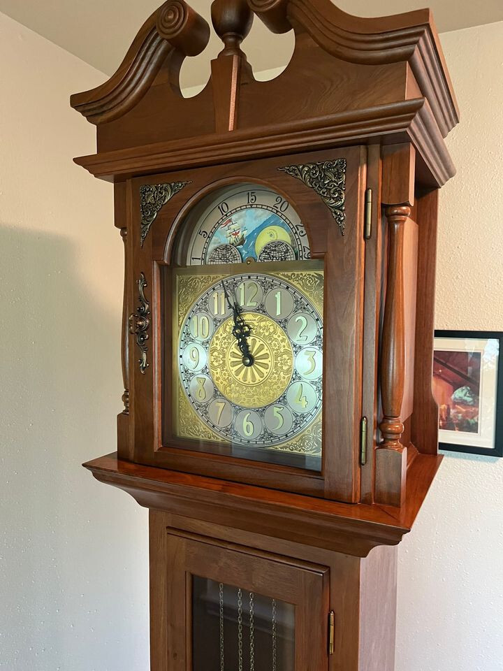 Emperor 300M Grandfather Clock tripl chime, 1975 | eBay