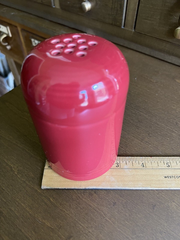 Fiesta Scarlet Red 2 pc Pasta set Lrg bowl & cheese pasta shaker ...