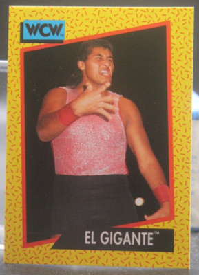 El Gigante - 1991 Impel WCW #91 | eBay