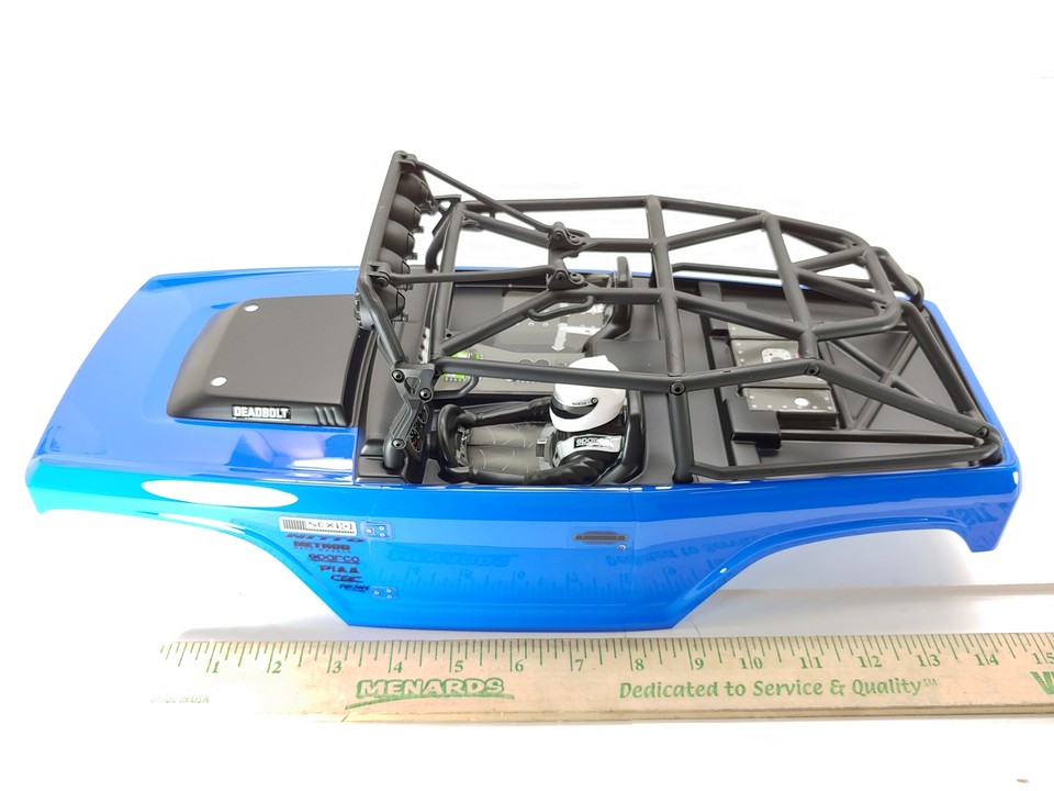 NEW: Axial SCX10 II Deadbolt 1/10 Rock Crawler Body w/ Interior & Cage ...