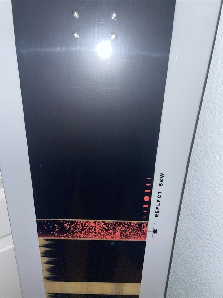 Salomon Reflect Snowboard 158W All Terrain Directional Twin White Black ...