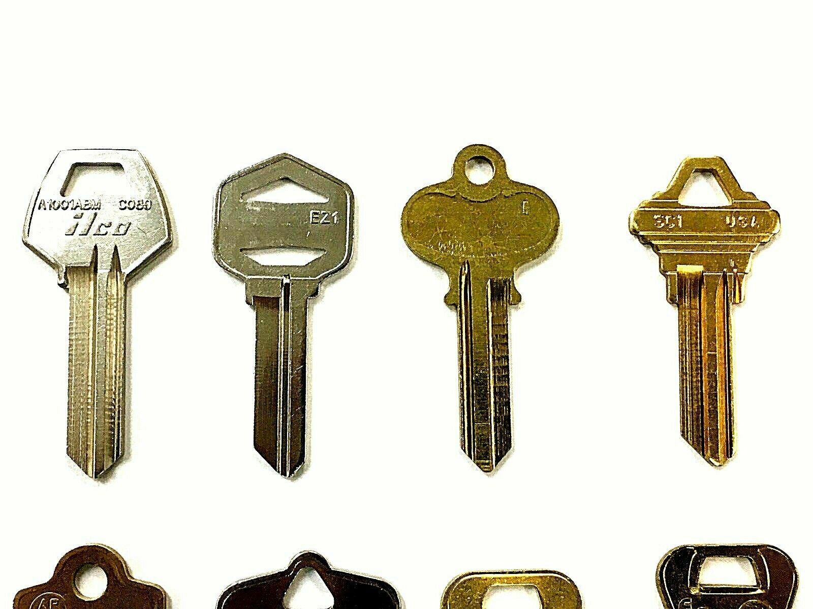 11 Popular Commercial Residential Key Blanks KW10 SC1 S22 BE2 FA3 AR1 ...