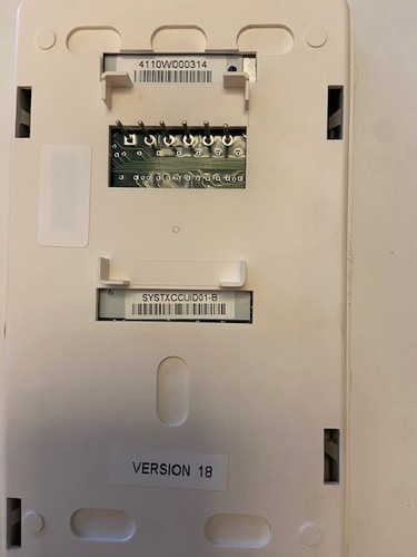 Carrier Infinity SYSTXCCUID01-B Programmable Digital Thermostat (v18 ...