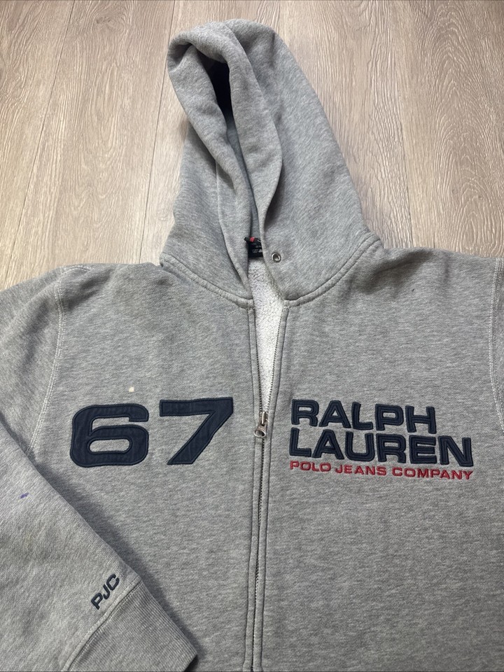 Vintage Ralph Lauren Polo Jeans Company RL 67 Sweatshirt Hoodie ...