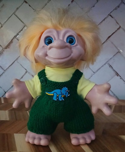 VINTAGE STUMPY BUNCH TROLL, Original Rooted Hair & Blue Eyes, New ...