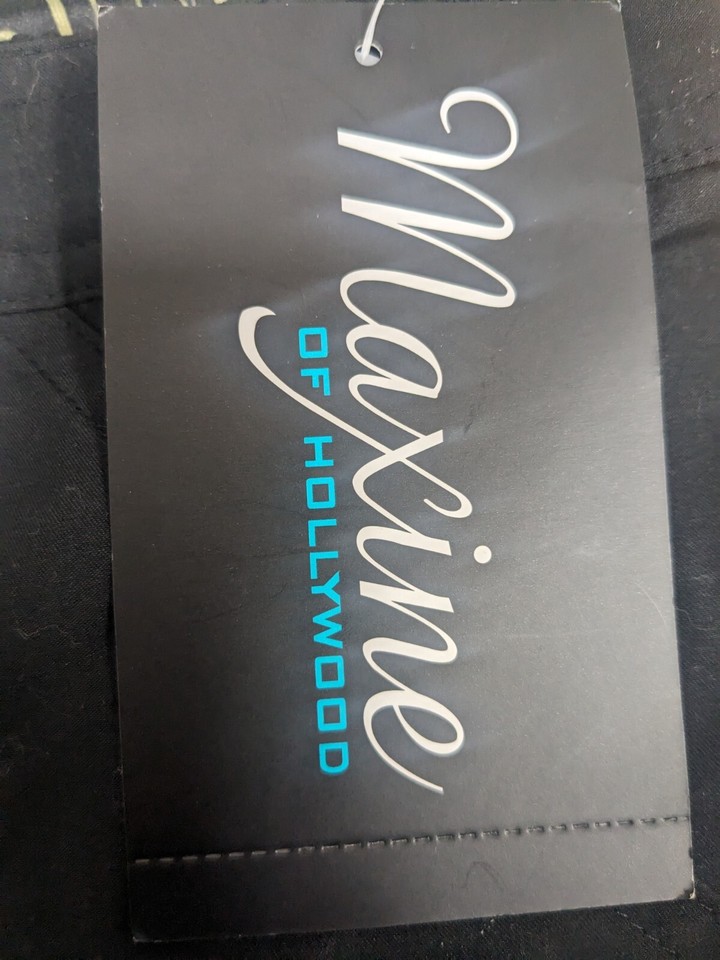 MAXINE OF HOLLYWOOD Plus SIze Black Board Shorts Size 20W NWT | eBay