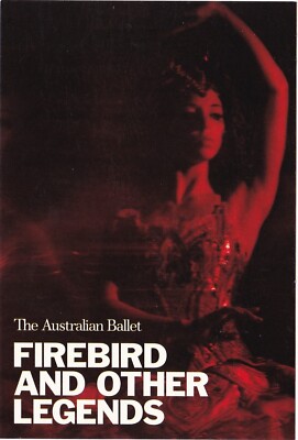 V13237 Australia Avant Card #13237 Firebird Australian Ballet postcard ...
