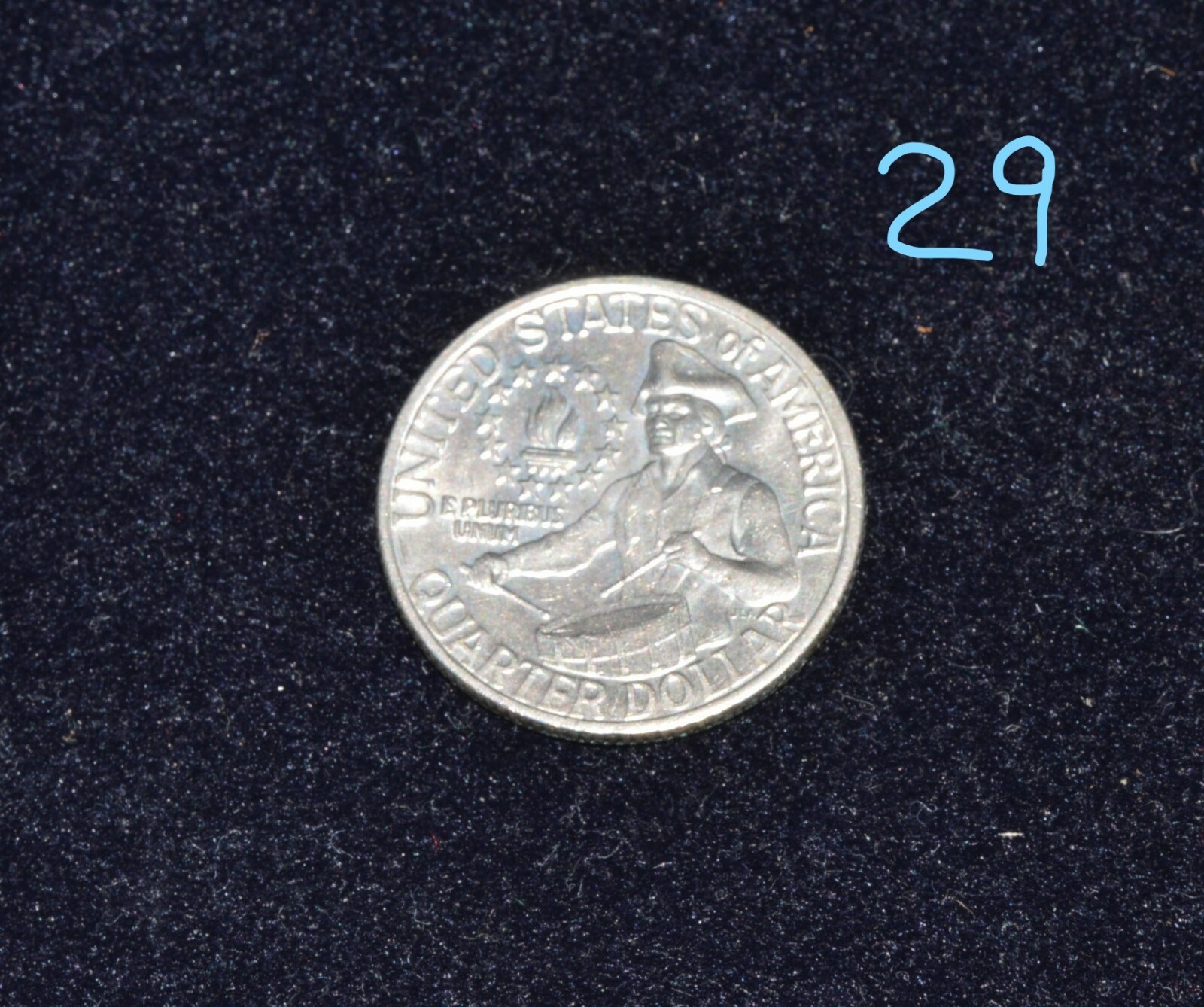 1776 - 1976 P Bicentennial Washington Quarter Drummer Boy (28,29,30,32 ...