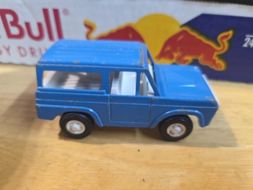 Vintage 1970 Tootsie Toy Blue Ford Bronco Diecast W/ Hitch | eBay