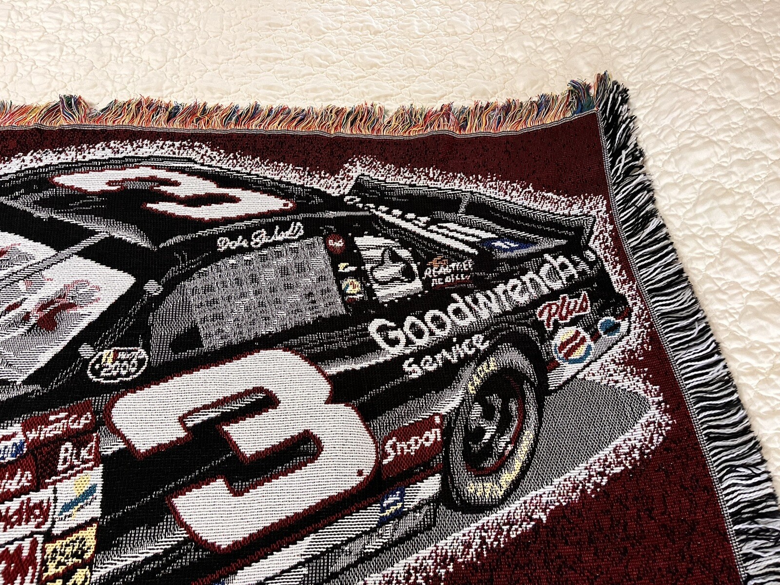 DALE EARNHARDT SR TATESTRY BLANKET THE INTIMIDATOR 3 THE NORTHWEST CO ...