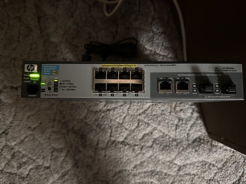 HP ProCurve 2615-8-PoE 8-Port PoE Switch J9565A w/ power supply | eBay.de