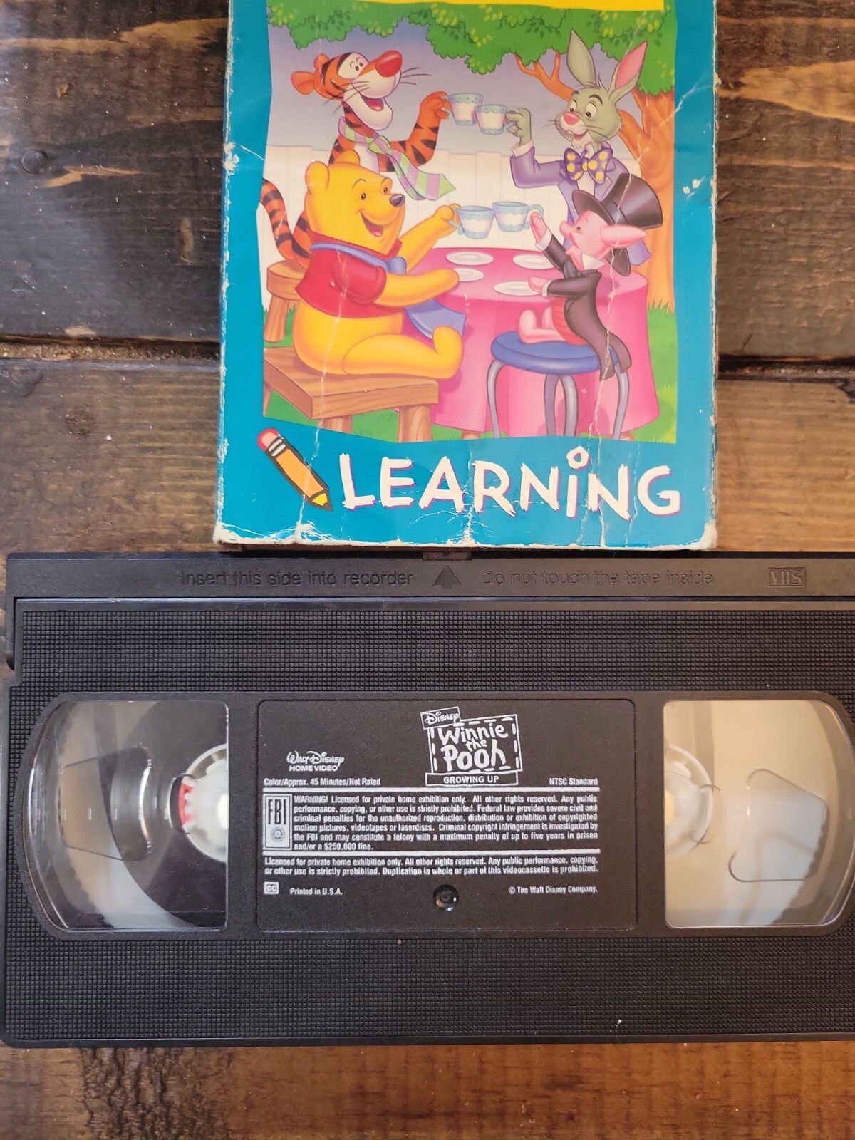 Winnie the Pooh - Pooh Learning - Growing Up (VHS, 1995) 786936394337| eBay