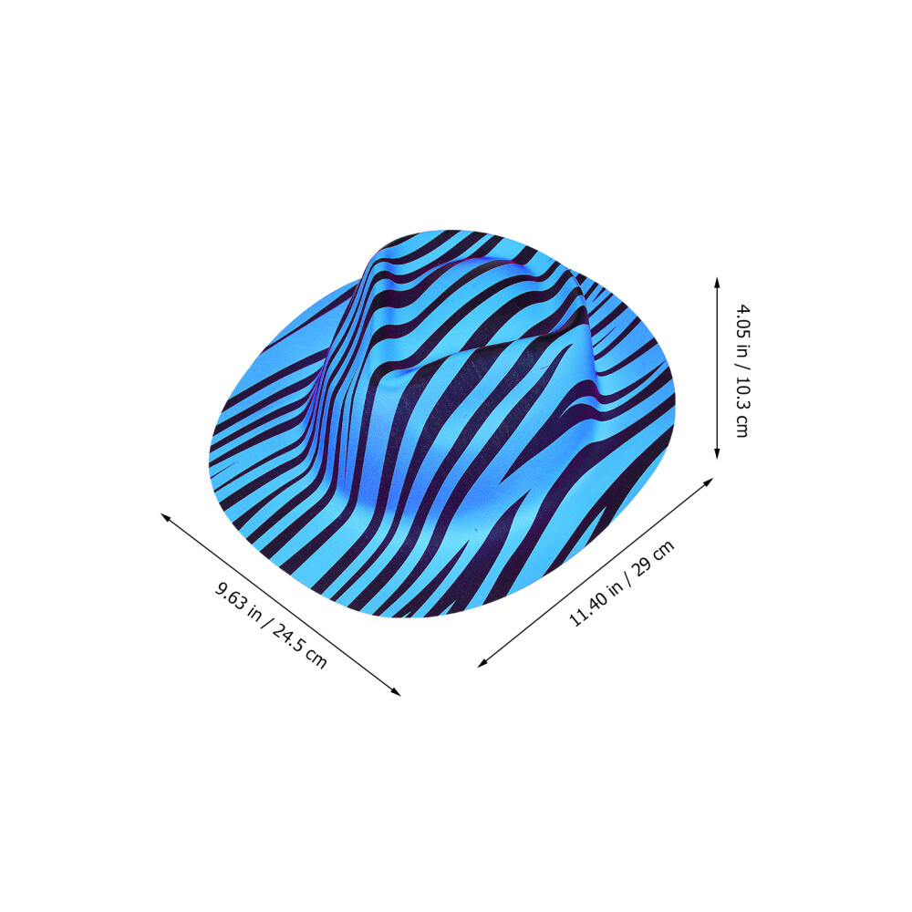Neon Party Hat 80s Hats Masquerade Headwear Halloween Costume ...
