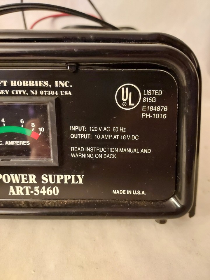Aristo Craft Trains 10 AMP DC Power Supply Ultima ART-5460 | eBay