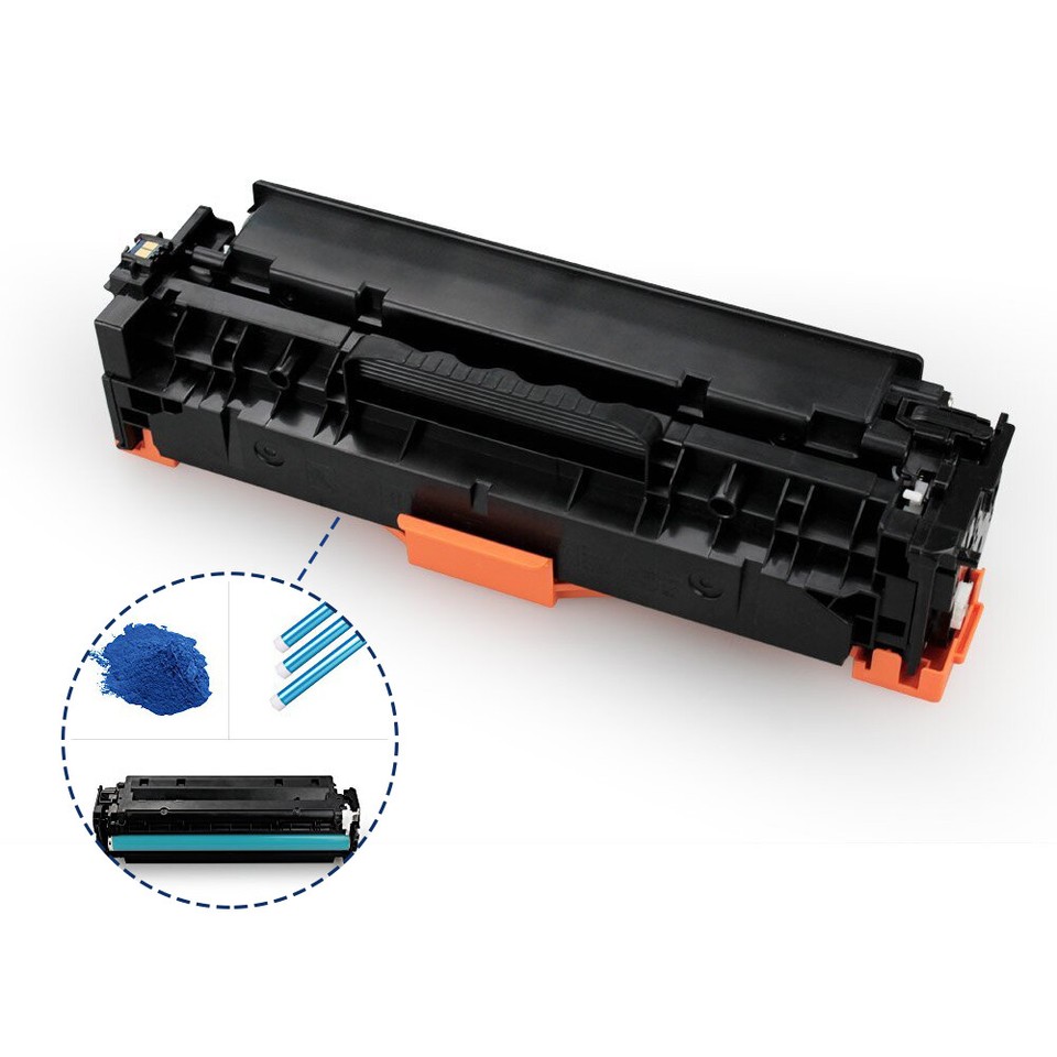 4 Pack Toner Set for HP LaserJet Pro 400 Color M451dn M451dw M451nw ...