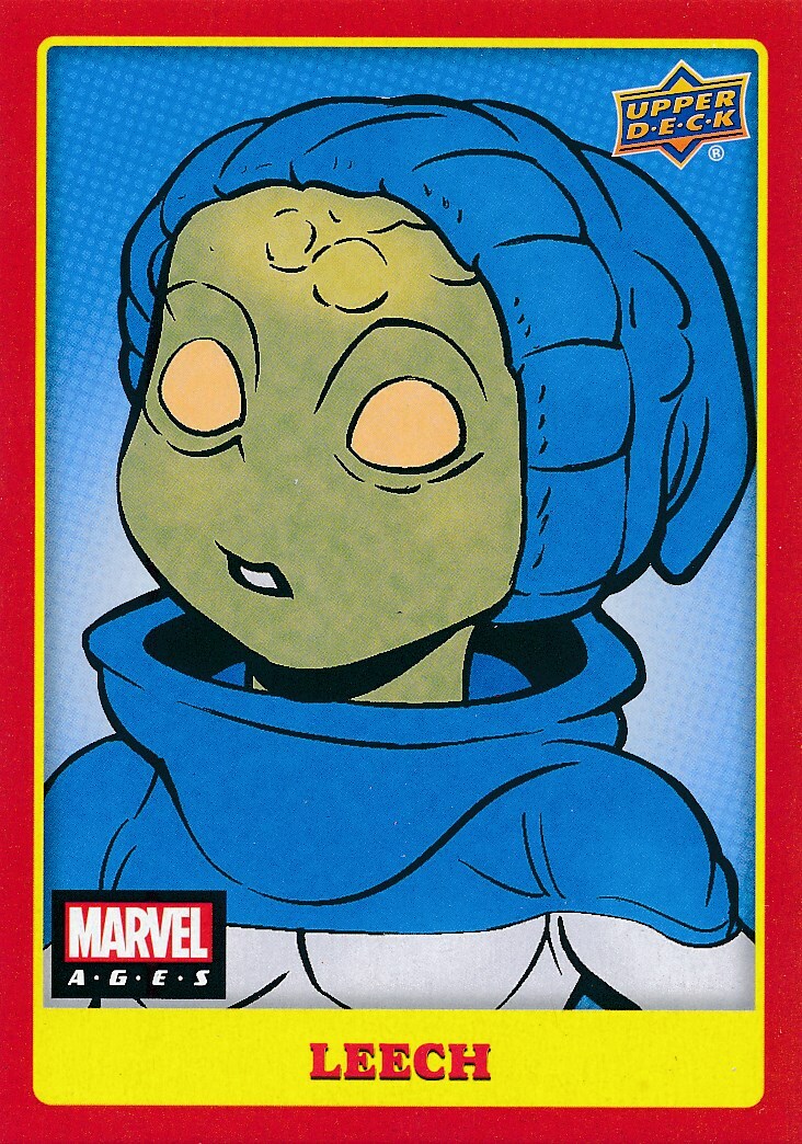#118 LEECH 2020 2021 Upper Deck Marvel Ages MID SP X-MEN PHOTO ...