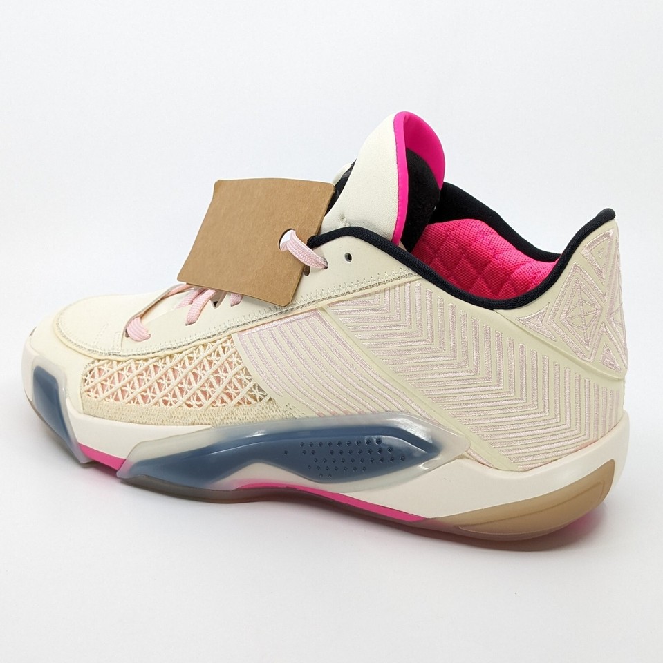 Air Jordan 38 Low Fresh Start Coconut Pink Basketball Shoe Mens 10.5 ...