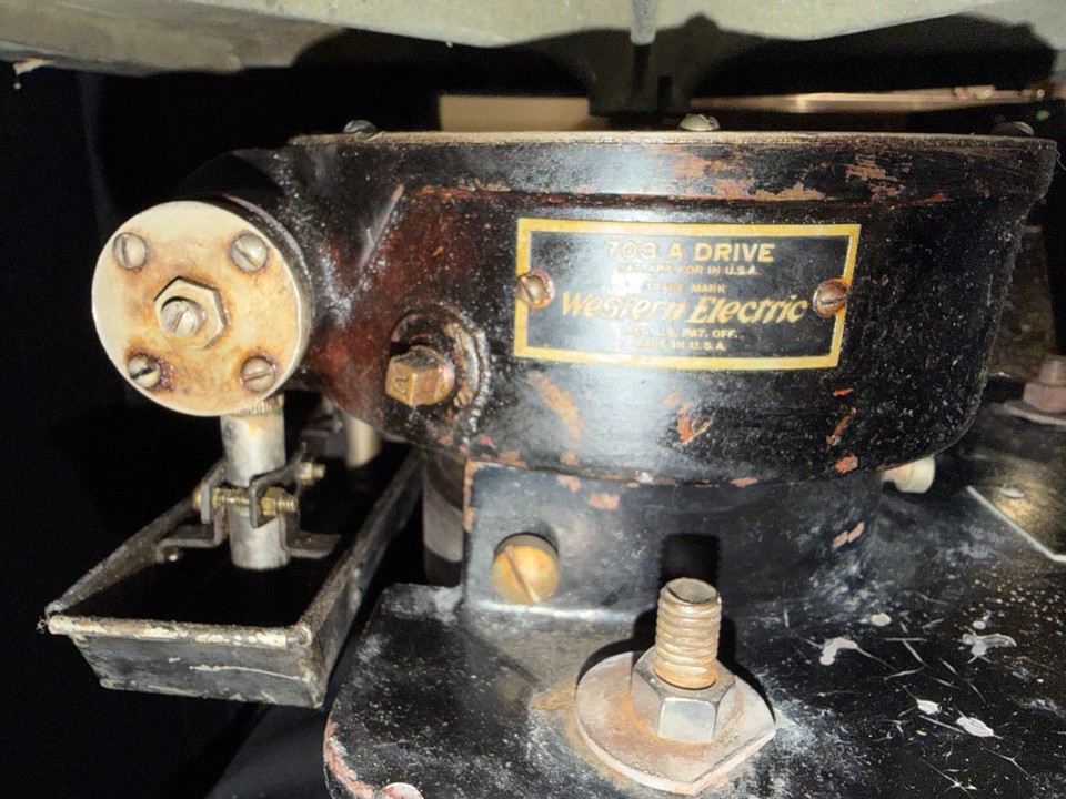 Western Electric ERPI Vitaphone 2A Turntable - 1A Arm and 4A Reproducer ...