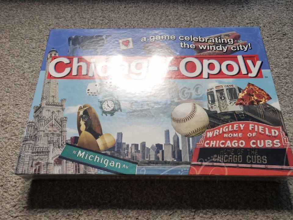 Chicago-Opoly Board Game By Late For the Sky, Made in USA, Rare, New ...
