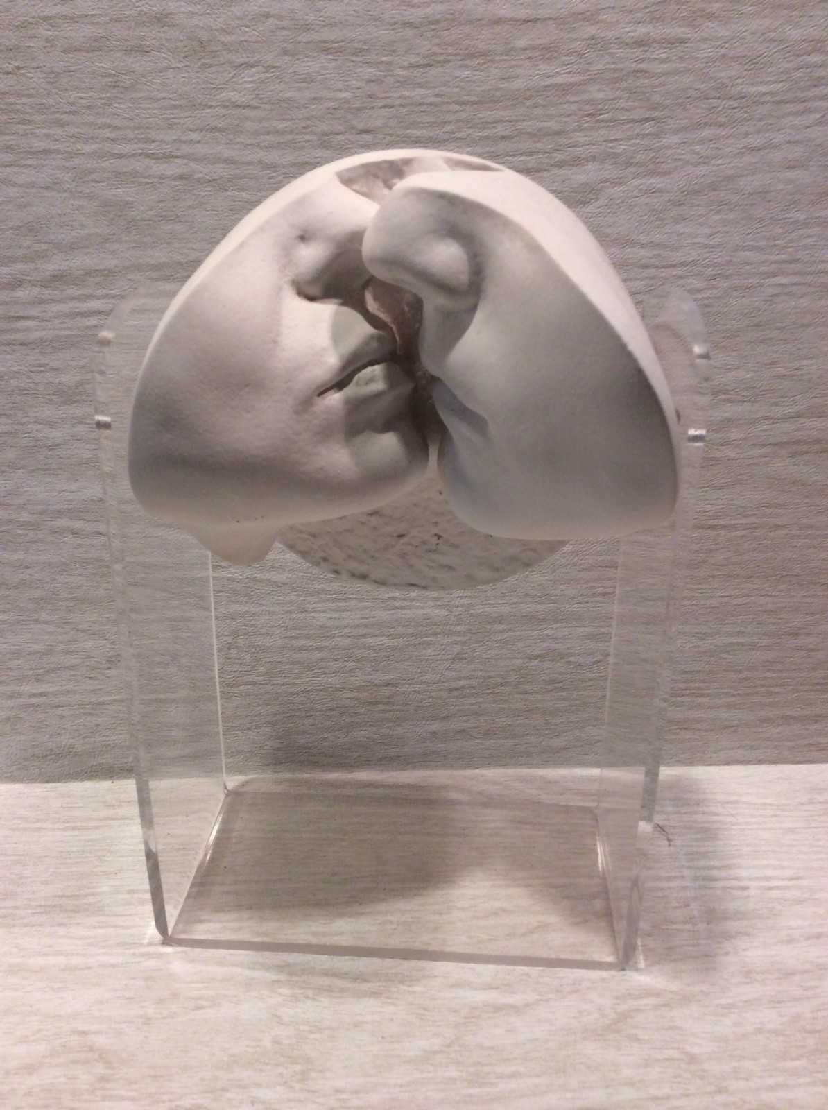J Cutrone Scupture Kissing Faces 1983 | eBay