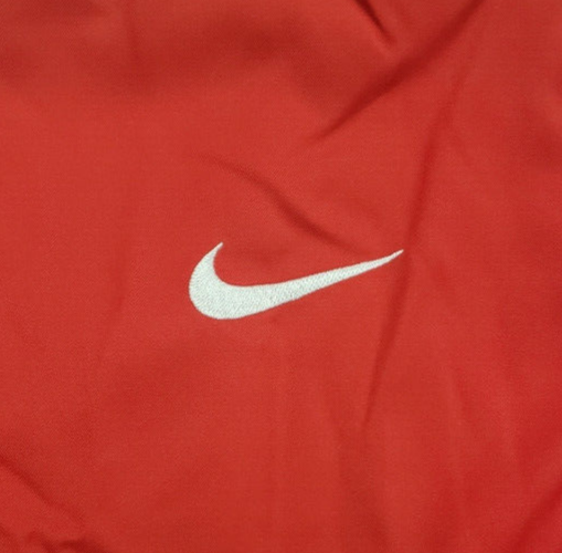 Nike Men's Dri-Fit Full Zip Long Sleeve Lined Training Jacket Red Size ...