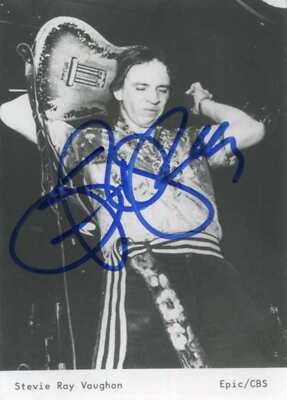 Stevie Ray Vaughan Autograph | eBay