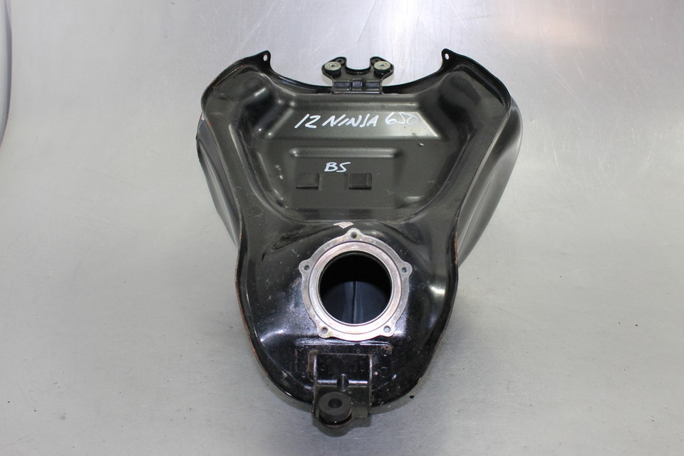 2012 Kawasaki Ninja 650 Ex650 Gas Tank Fuel Cell Petrol Reservoir DENT ...