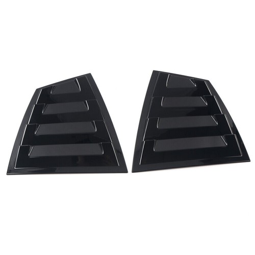 For Subaru WRX / WRX STI 2015-2021 Glossy Black Rear Window Louver ...