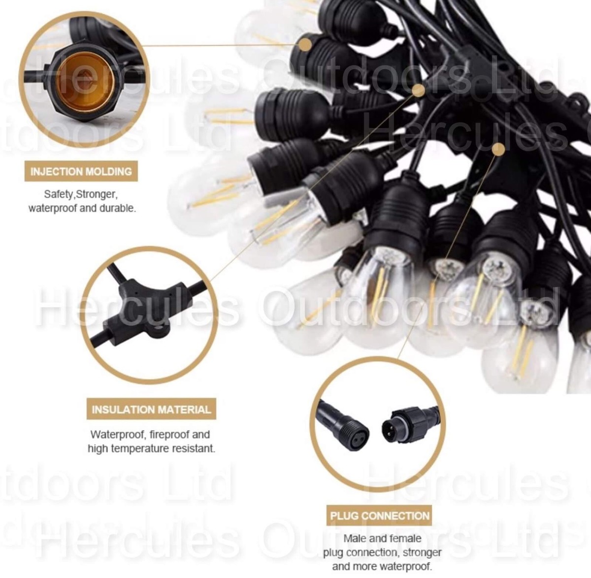 Commercial Led Festoon Lighting | Shelly Lighting