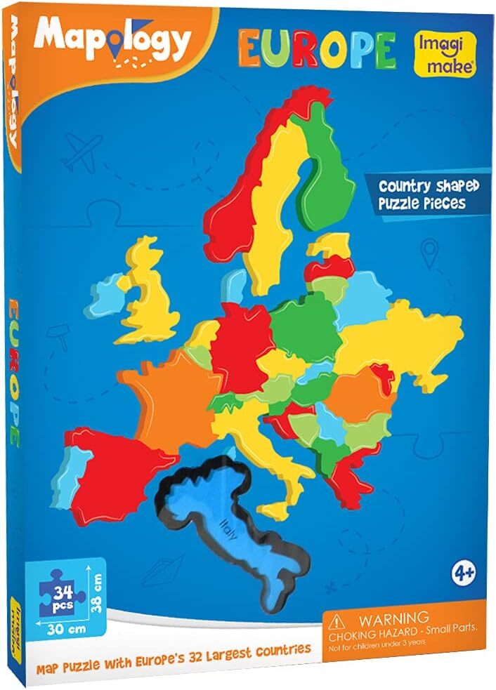 Imagimake Mapology: Europe Map Puzzle | 4 years and up | eBay