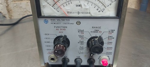 HP 410C Voltmeter with Probes Make Offers! | eBay