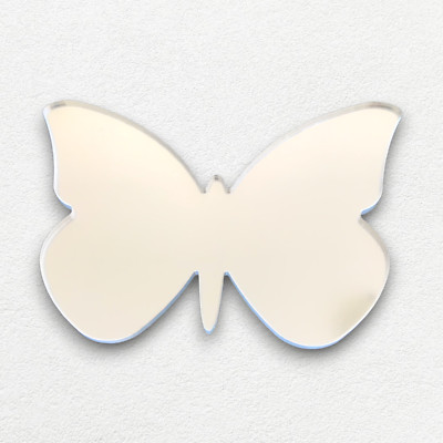Butterfly Big Wings Shaped Acrylic Mirrors - Bespoke Sizes & Engraving ...