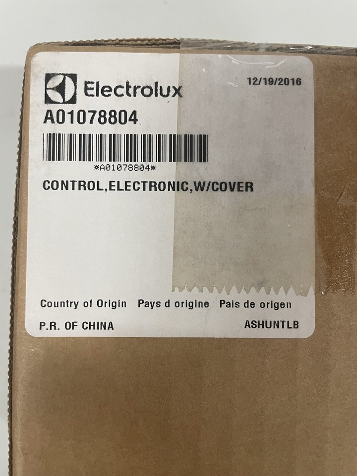 Electrolux Refrigerator Parts Electronic Control With Cover A01078804 ...