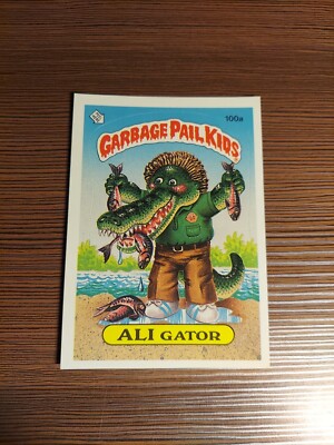 100a ** Ali Gator OS3 GPK Series 3 Garbage Pail Kids 1986 USA | eBay