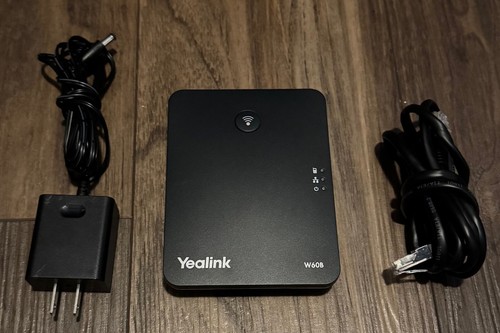 Yealink W60B DECT IP Base Station w/Power Cord | eBay